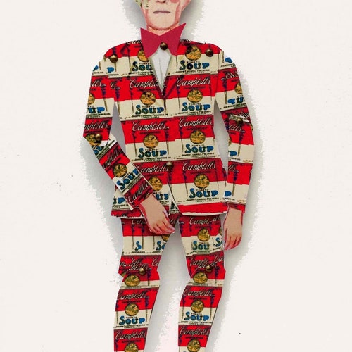 Andy Warhol Paper Puppetarticulated Puppet Cut Out and Make - Etsy UK