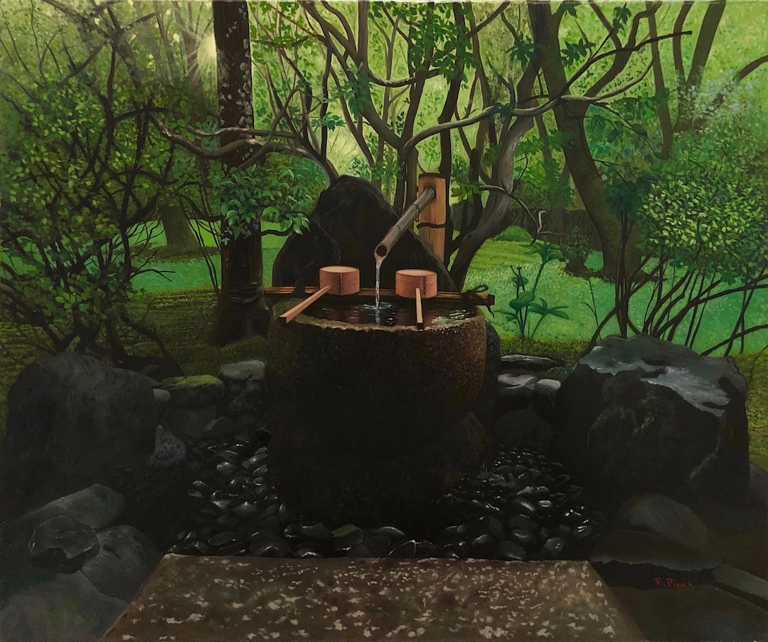 Painting on Canvas Original Original Oil Painting on Canvas of Ritual ...