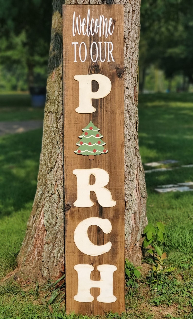 Interchangeable Porch Sign Set - Etsy