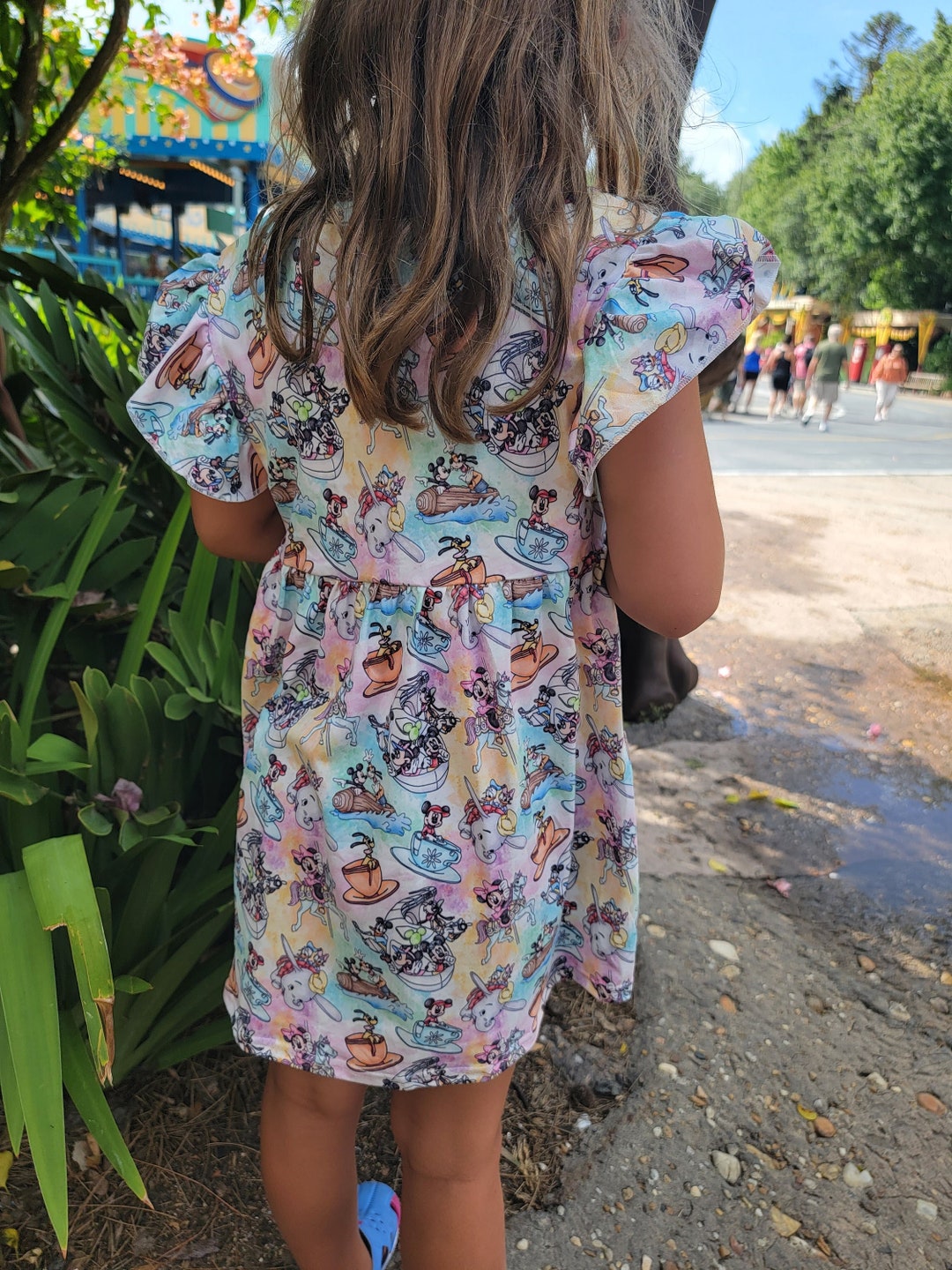Disney Inspired Rides Rainbow Dress - Etsy