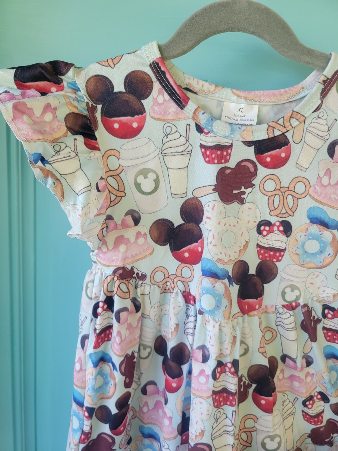Disney Snacks Inspired Boutique Children's Dress - Etsy