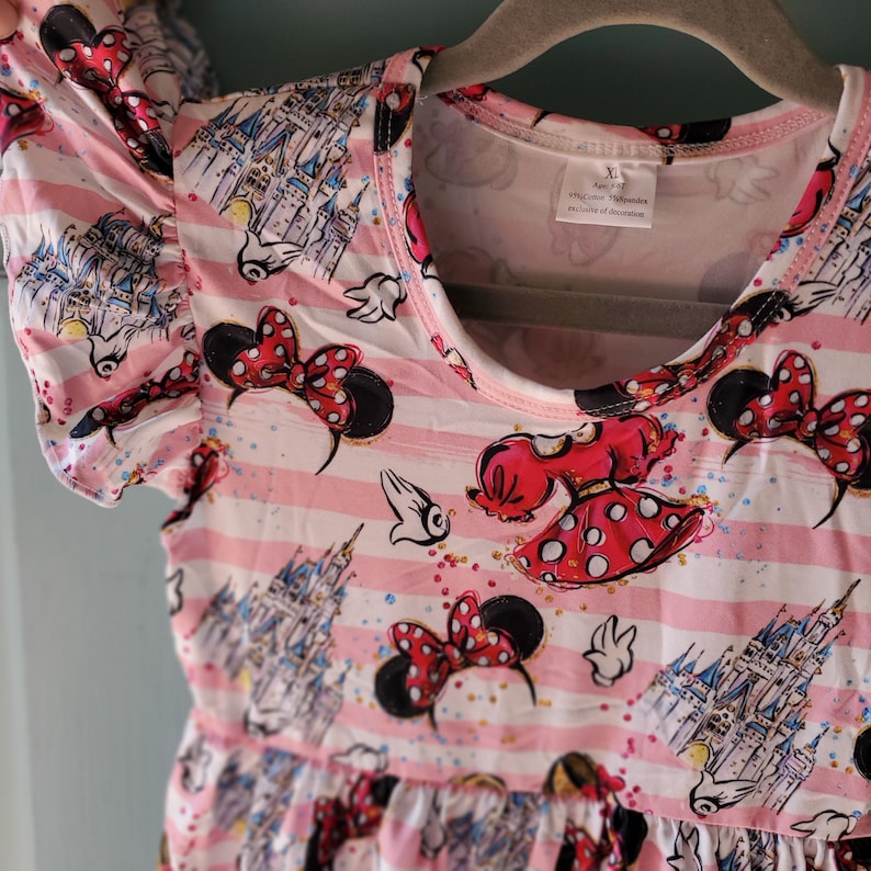 Minnie Mouse Inspired Pearl Dress, Disney Trip Outfit - Etsy