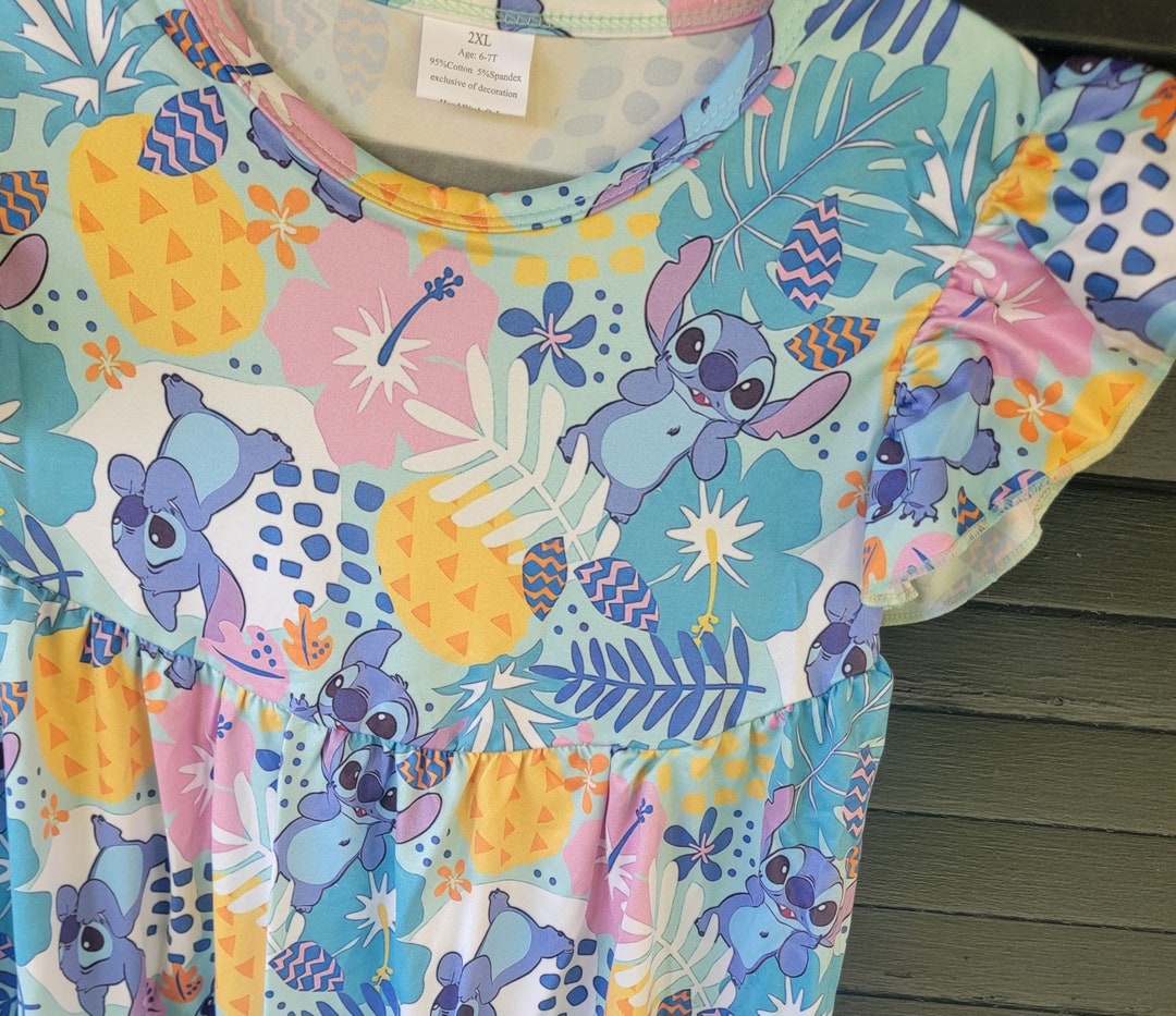 Stitch Inspired Boutique Dress - Etsy