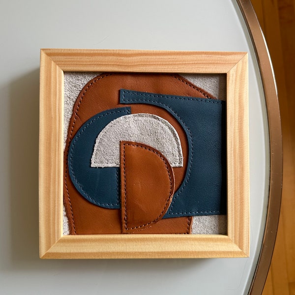 Leather Wall Art - Etsy