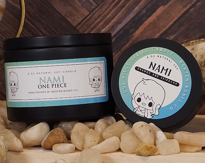 Nami - One Piece Anime Soy Candle - 8oz & 4oz - Etsy