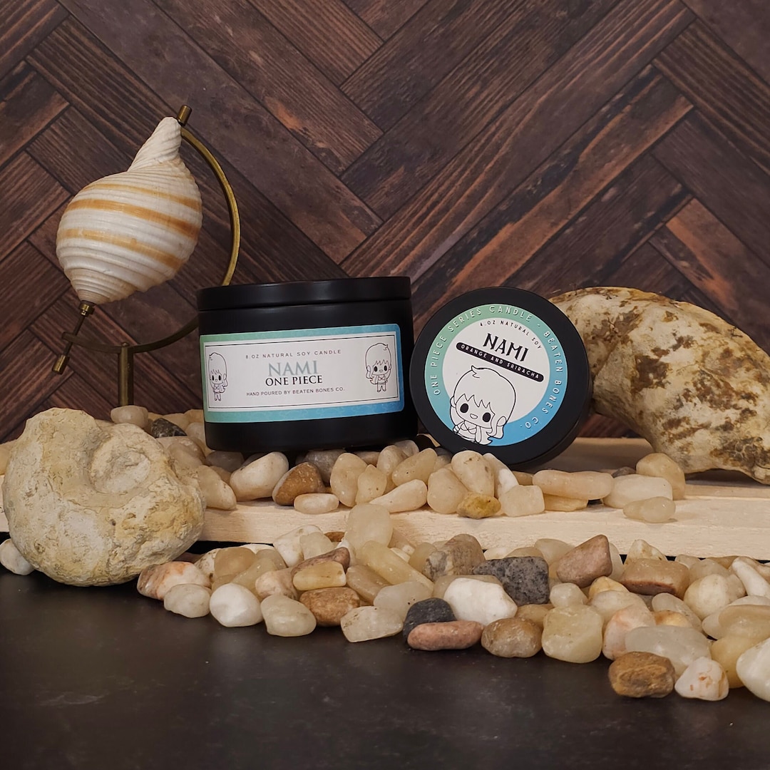 Nami One Piece Anime Soy Candle 8oz & 4oz - Etsy