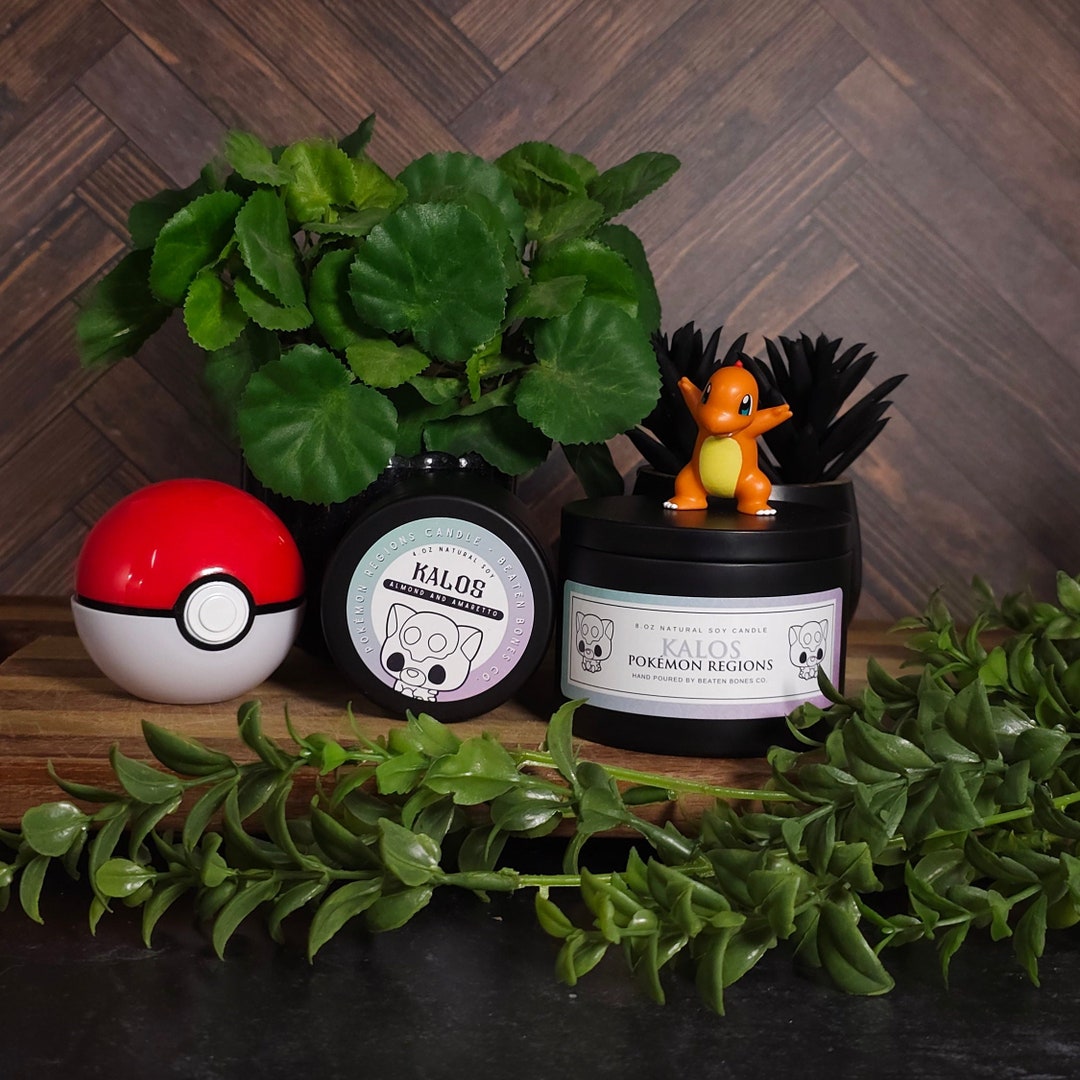 Kalos Pokémon Regions Soy Candle 8oz & 4oz - Etsy
