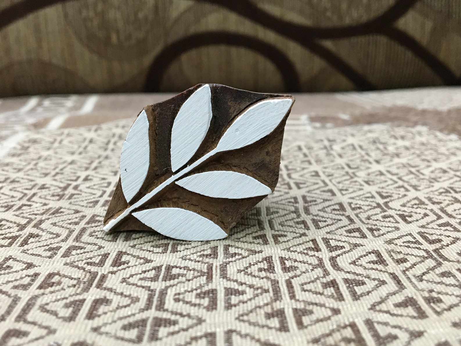 Nature's Grace: Indian Wooden Printing Block Exquisite - Etsy