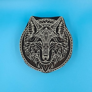 Fox Face : Indian Wooden Printing Block , Hand Carved Indian Wood ...