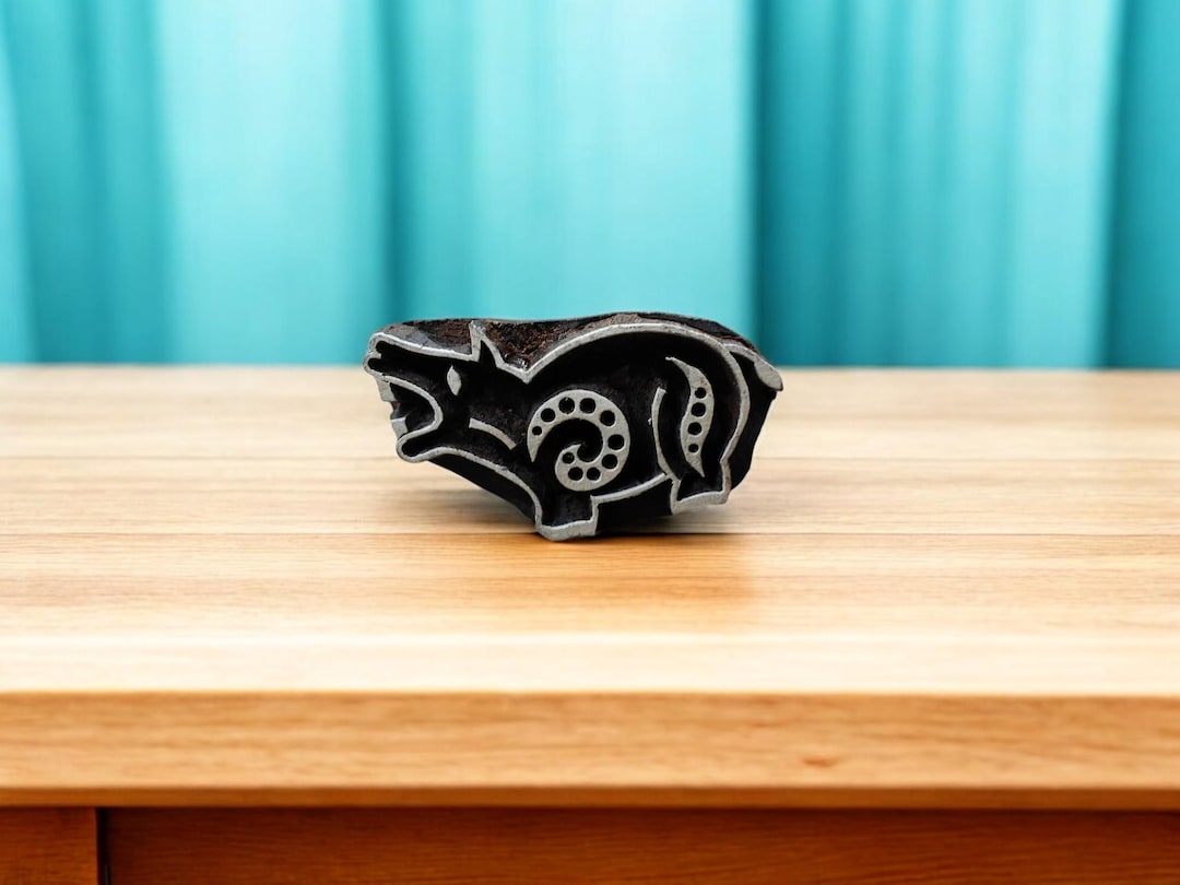 Angry Hipoo Pottery Stamp Ceramic Mold Scrapbooking Tjap Batik Printing ...