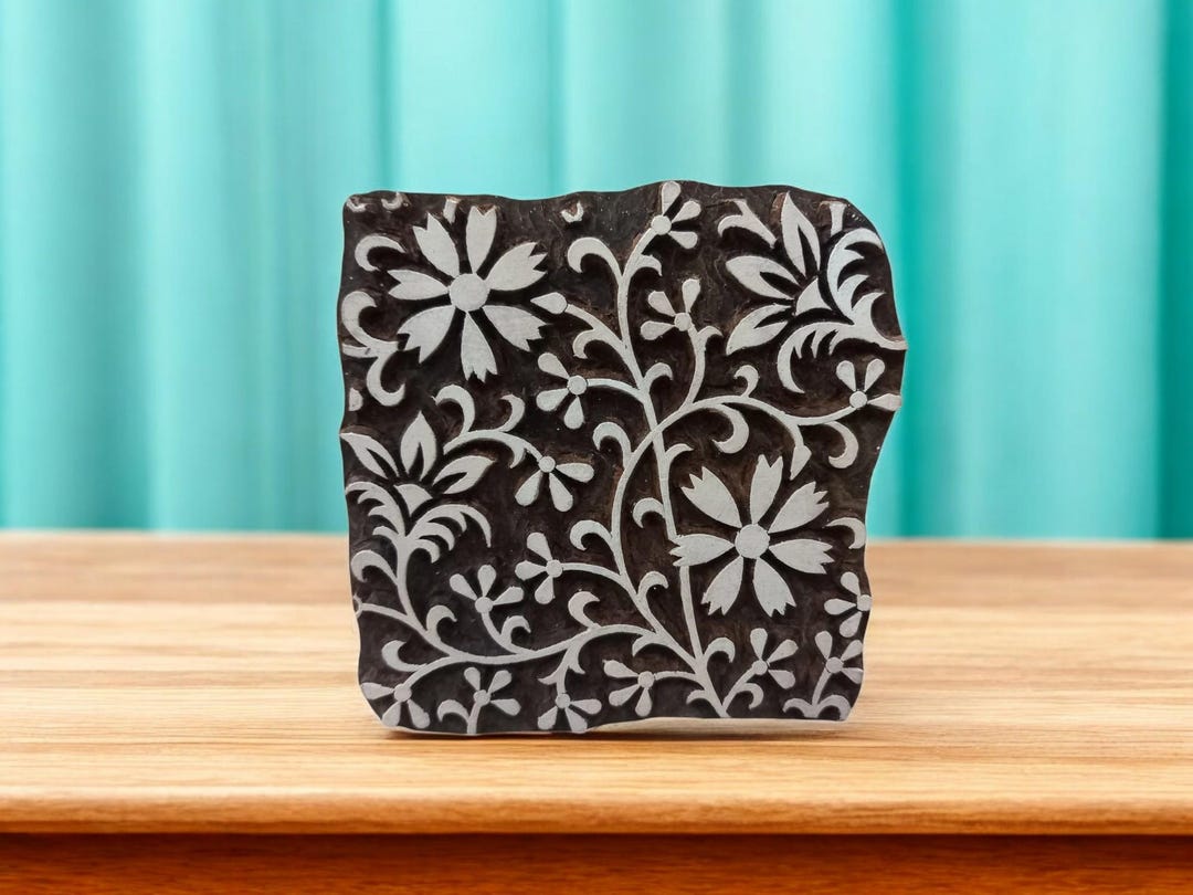 A Curly & Curvy Repeat Pattern Block 013 ,pottery Stamp Ceramic Mold ...