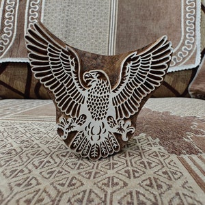 Hunting Hawk Birds Pottery Stamp Ceramic Mold Scrapbooking Tjap Batik ...