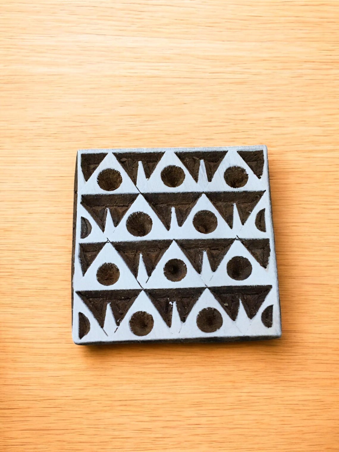 Square Repeat Pattern, Pottery Stamp Ceramic Mould Scrapbooking Tjap ...