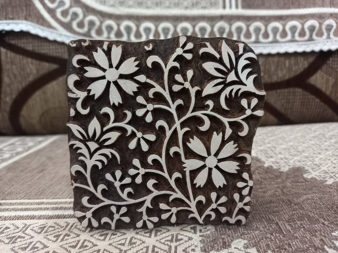 A Curly & Curvy Repeat Pattern Block 013 ,pottery Stamp Ceramic Mold ...