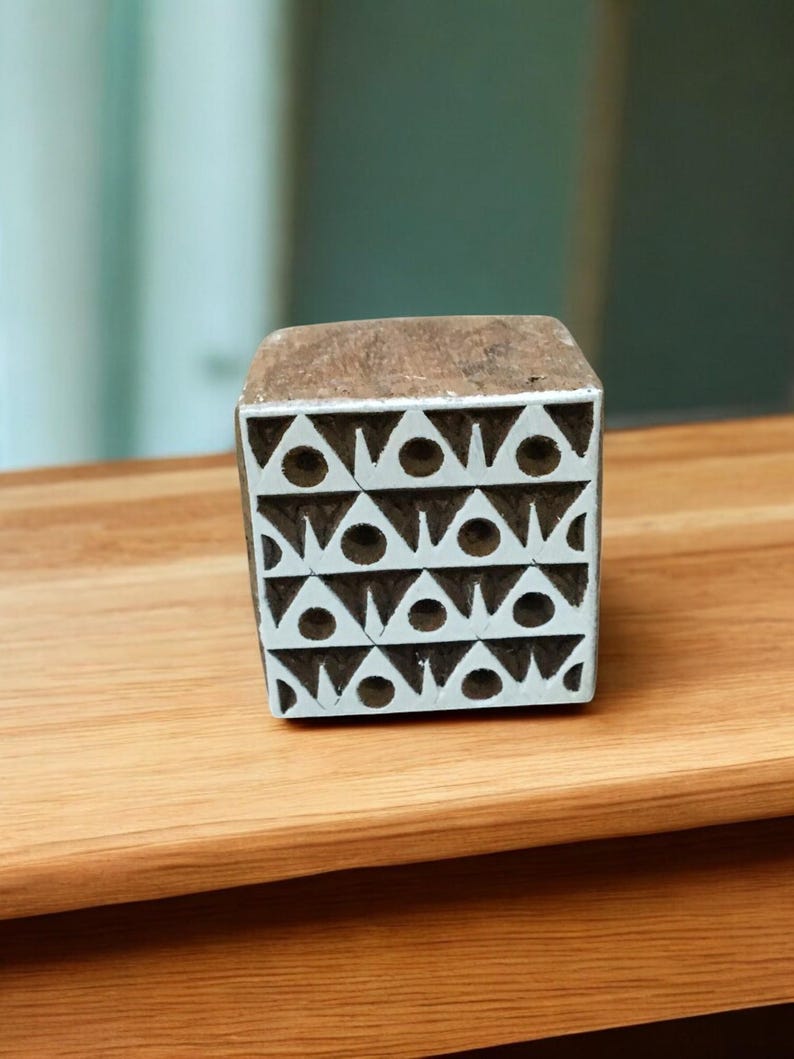 Square Repeat Pattern, Pottery Stamp Ceramic Mould Scrapbooking Tjap ...