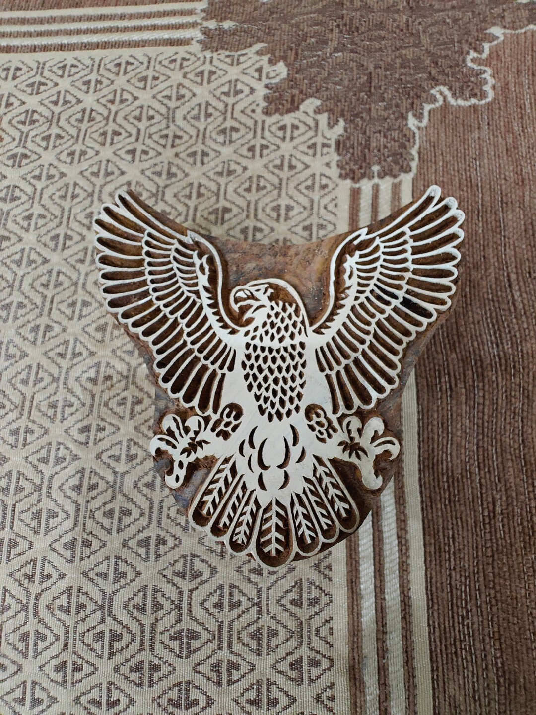 Hunting Hawk Birds Pottery Stamp Ceramic Mold Scrapbooking Tjap Batik ...
