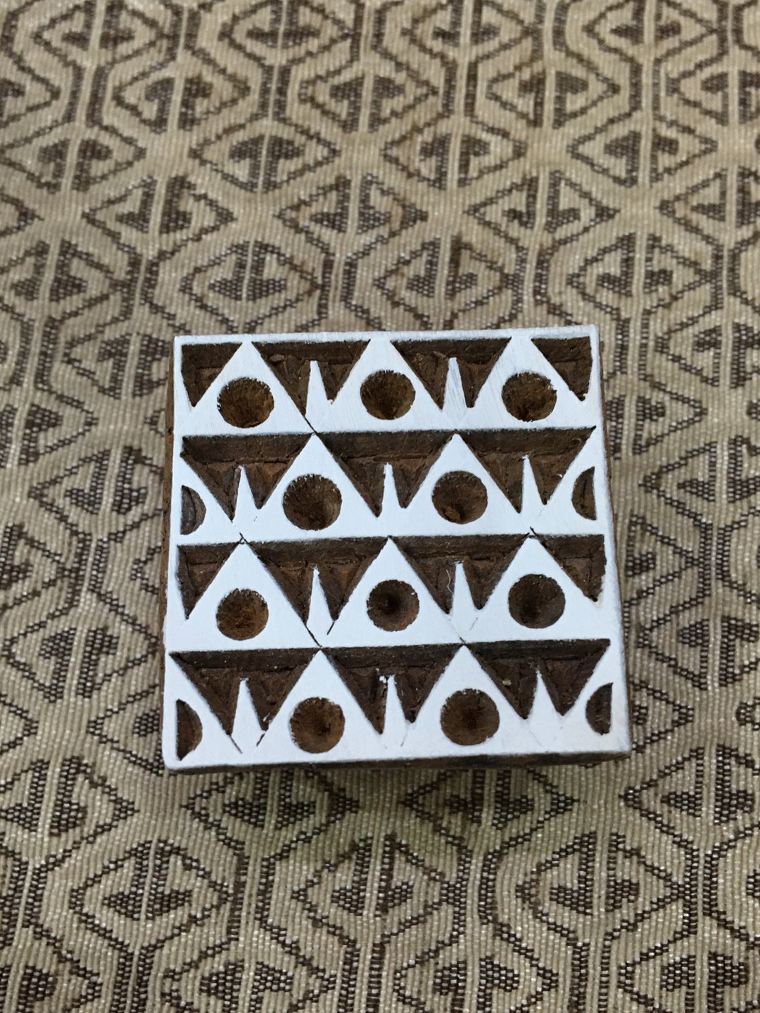 Square Repeat Pattern, Pottery Stamp Ceramic Mould Scrapbooking Tjap ...