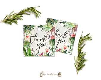 Rustic Cactus Thank You Card Southwestern Boho Printable | Etsy