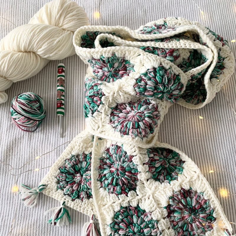 Granny Star Shawl - Etsy