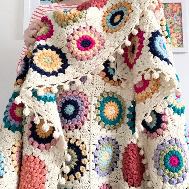 Granny Square Borders - Etsy