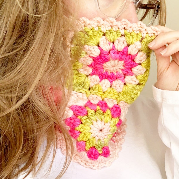 Granny Square Cowl - Etsy