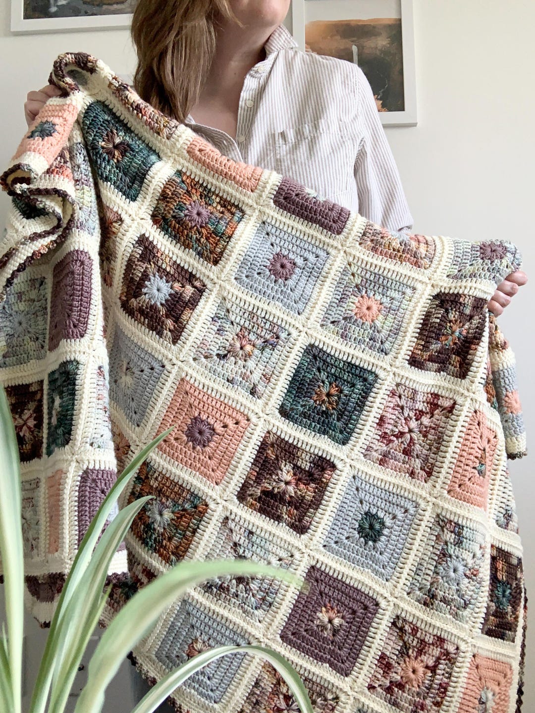 CROCHET PATTERN & VIDEO | Aurelia Granny Square Blanket X First Light ...