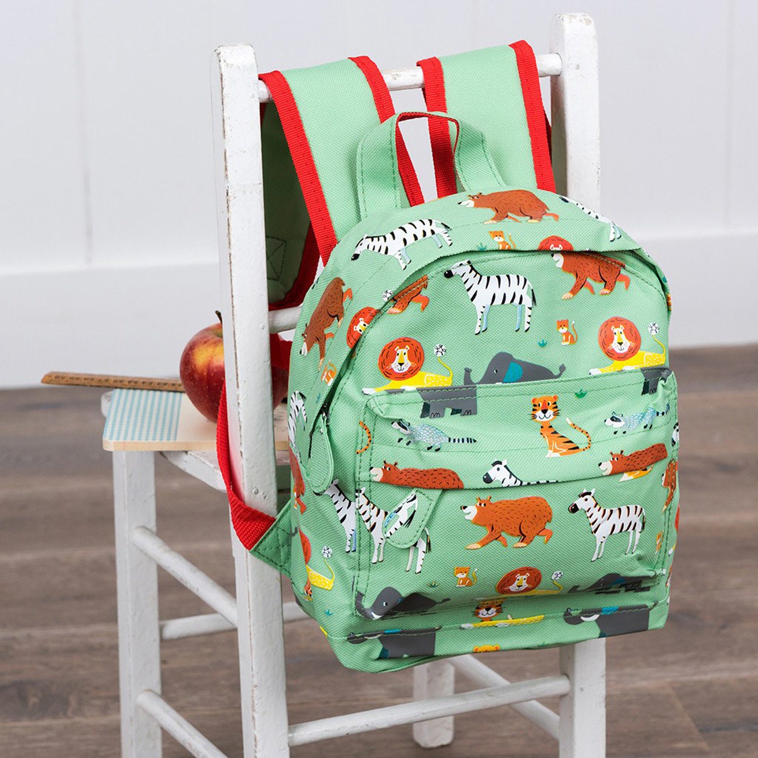 Personalised Safari Animals Mini Backpack Zoo Animals - Etsy UK