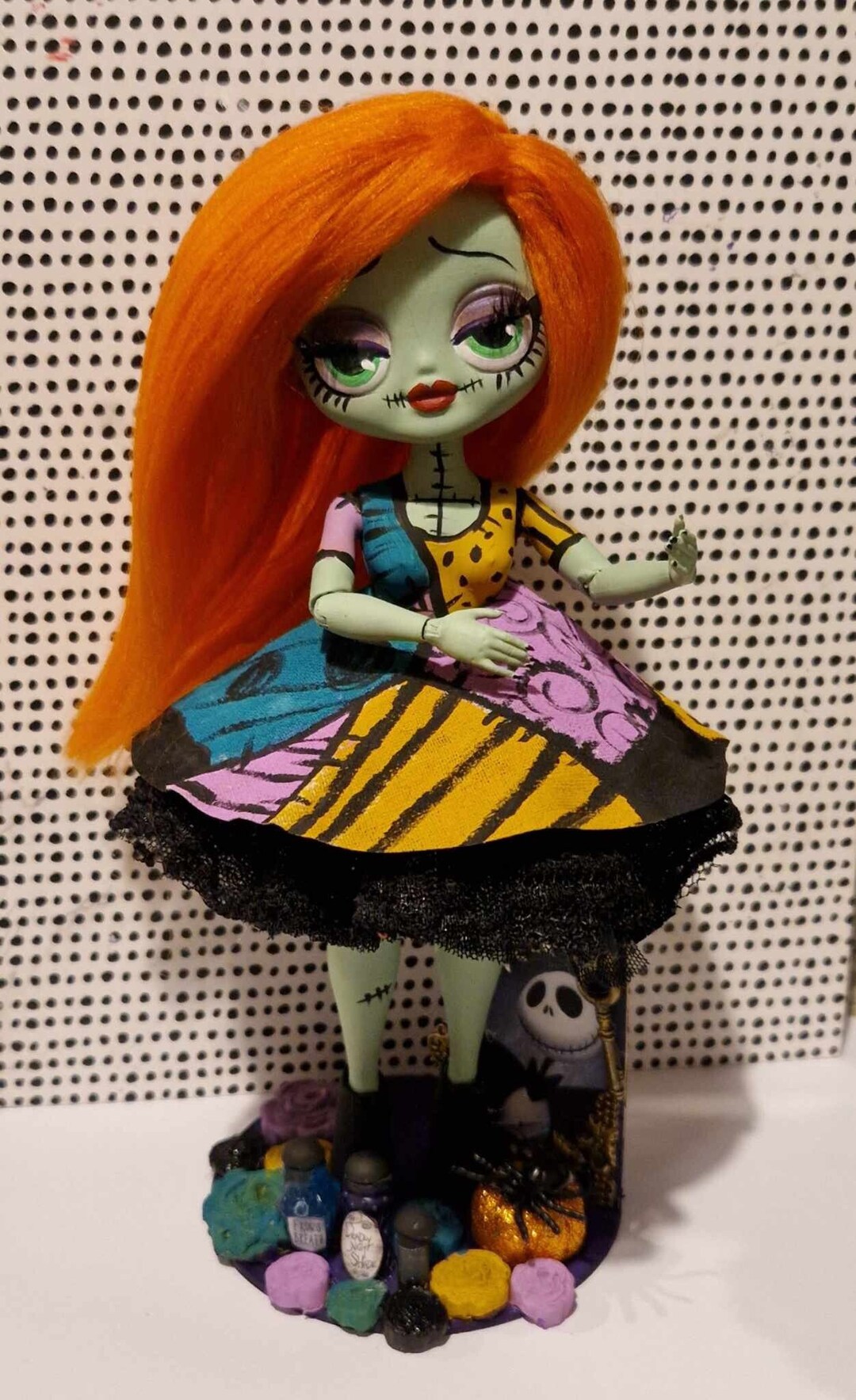 Ooak Repaint Lol OMG Sally Nightmare Before Christmas - Etsy
