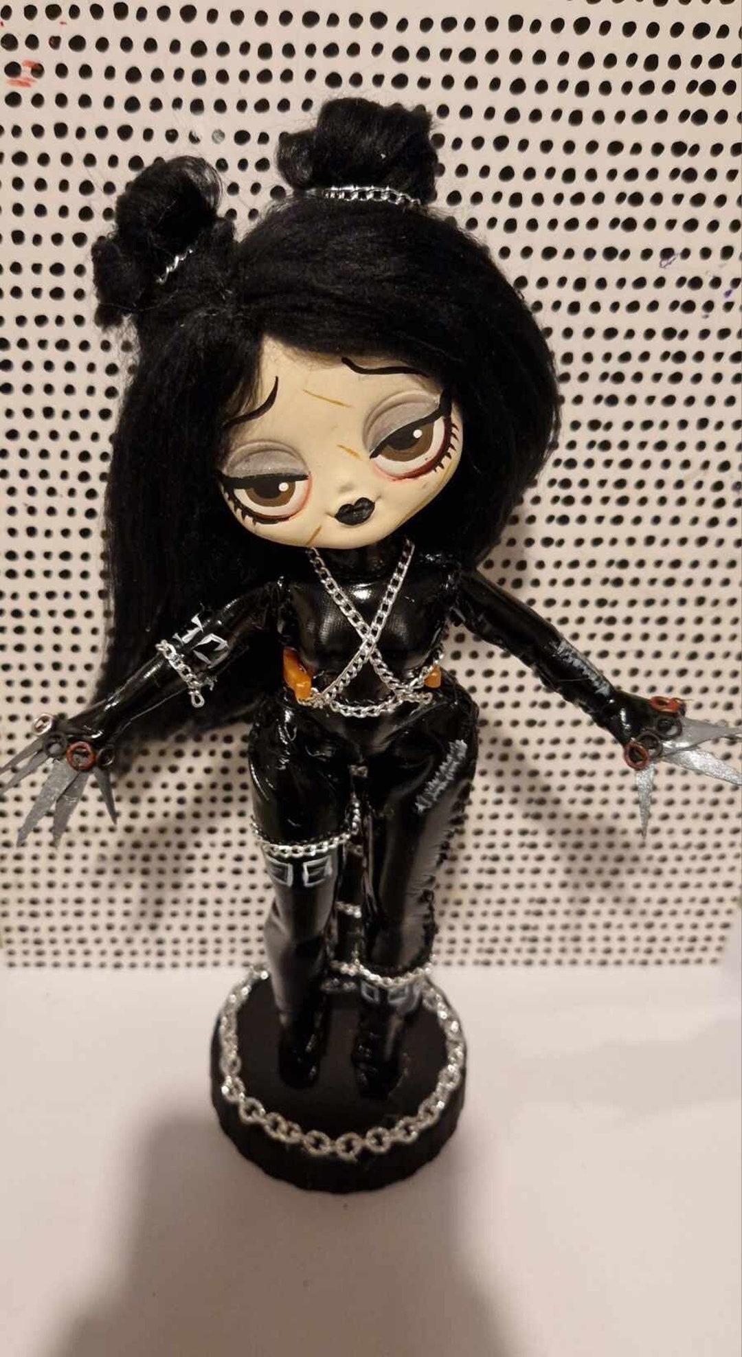 Ooak Repaint Lol OMG Edward Scissorhands - Etsy