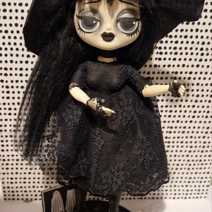 Ooak Repaint Lol OMG Lydia Deetz Beetlejuice - Etsy