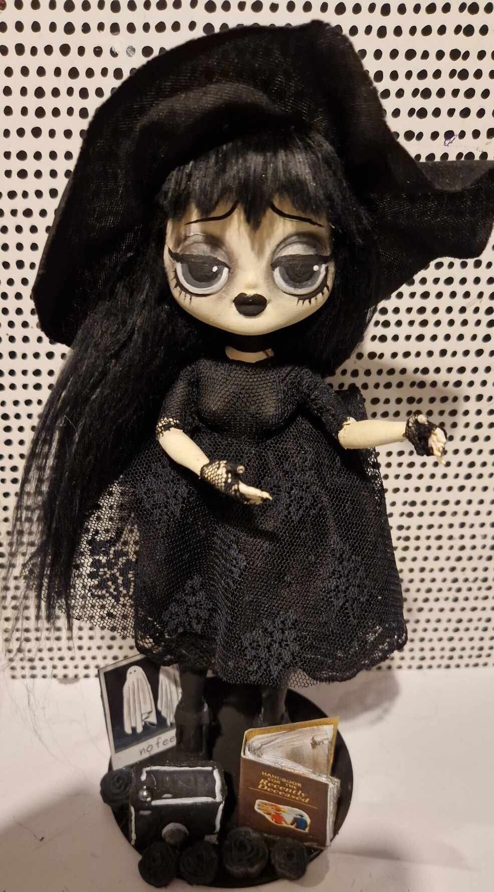 Ooak Repaint Lol OMG Lydia Deetz Beetlejuice - Etsy