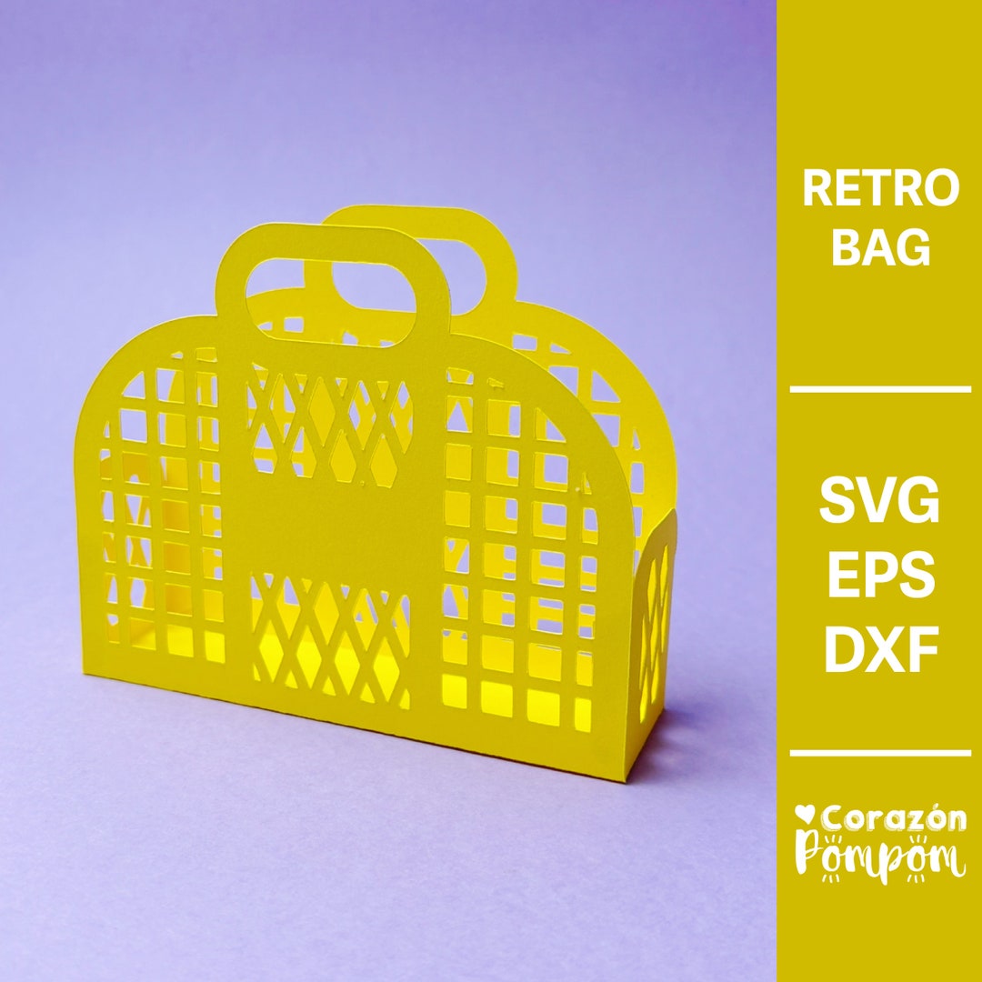 Retro Bag SVG Cutting Files for Cricut - Etsy