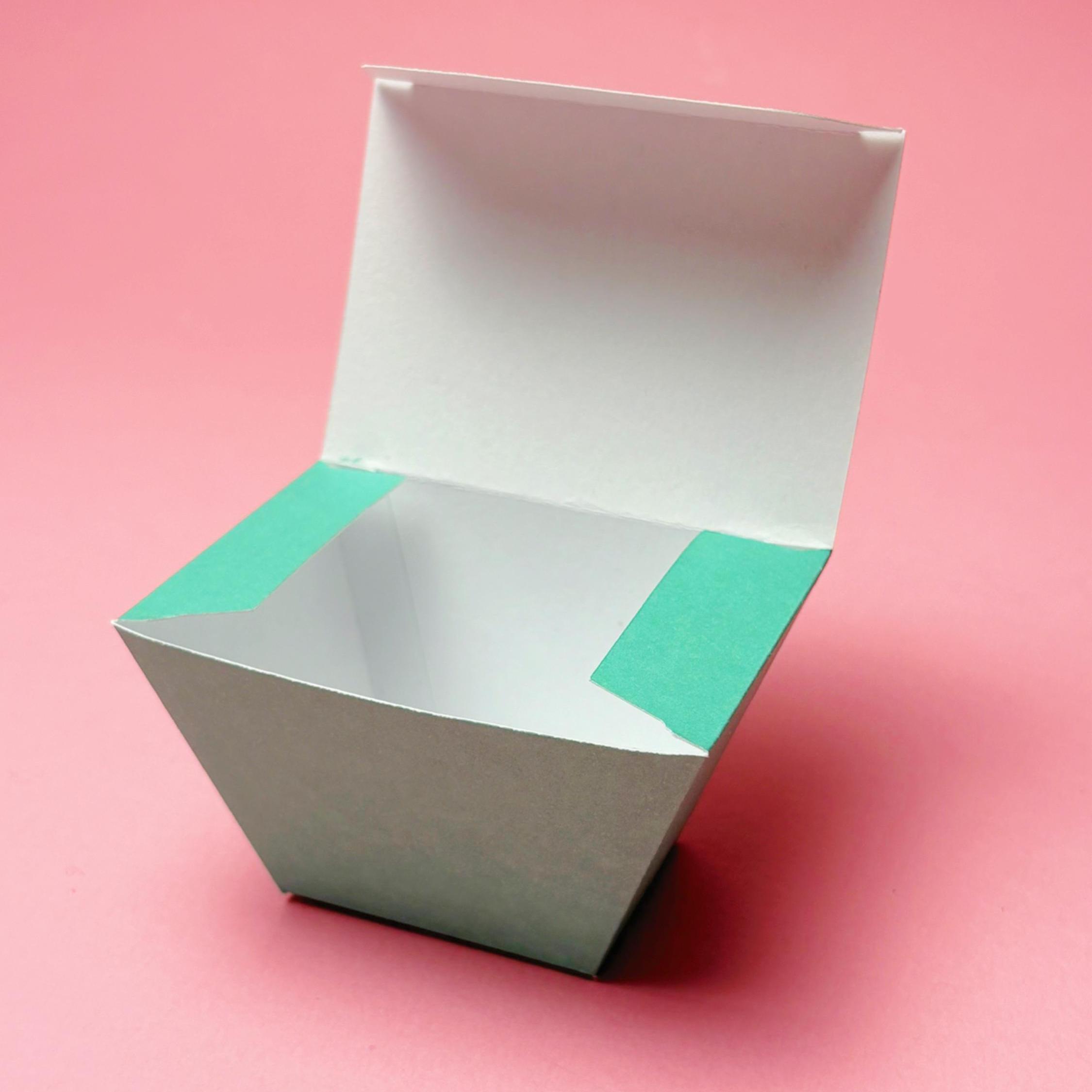 Trapeze Gift Box Template SVG | DIY 3D Gift Box for Cricut & Silhouette ...