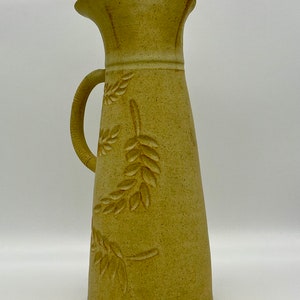 Vintage Born Polly Stoneware Pottery Pitcher Vase / Boulder Colorado ...