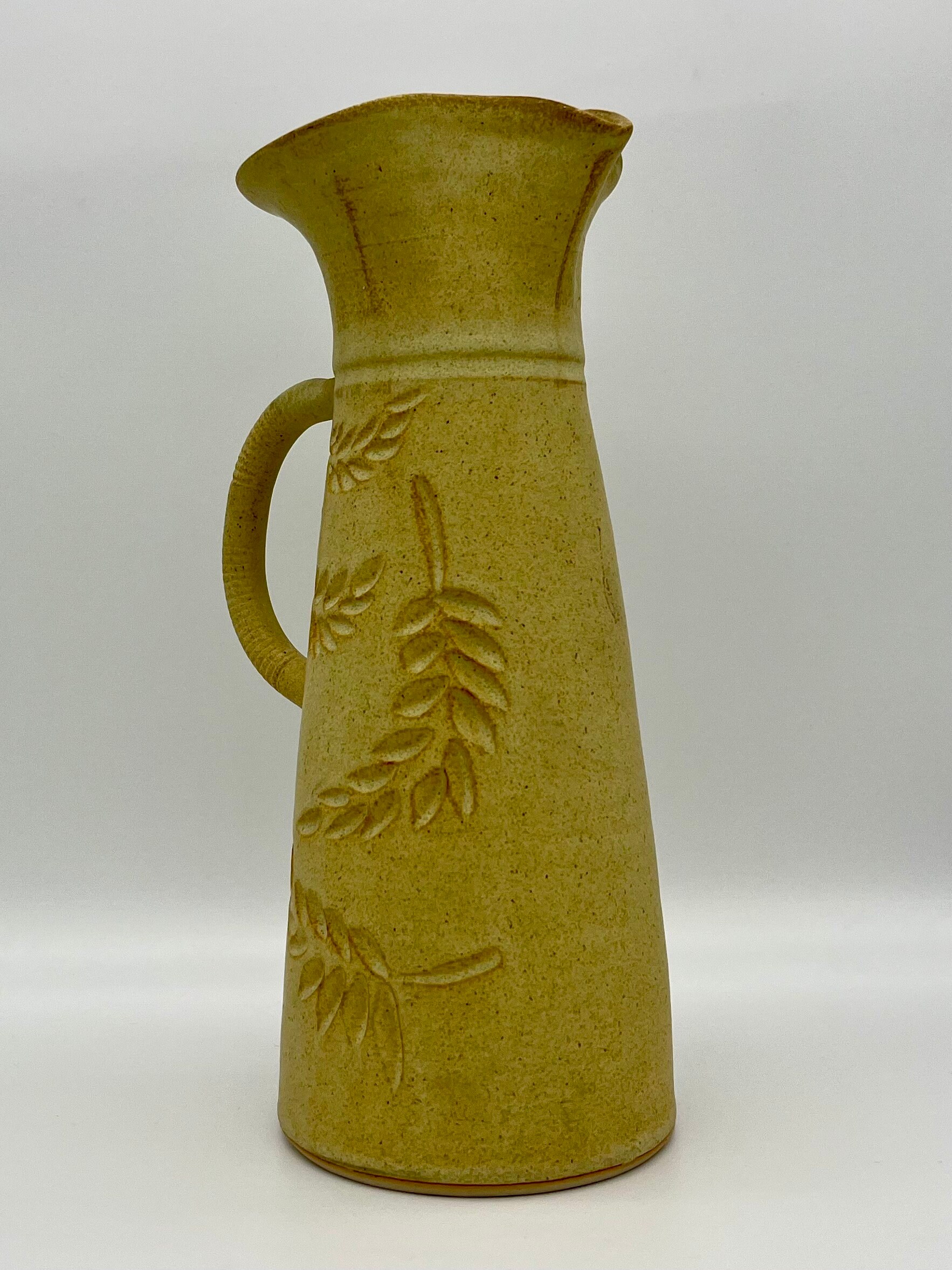 Vintage Born Polly Stoneware Pottery Pitcher Vase / Boulder Colorado ...