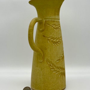 Vintage Born Polly Stoneware Pottery Pitcher Vase / Boulder Colorado ...