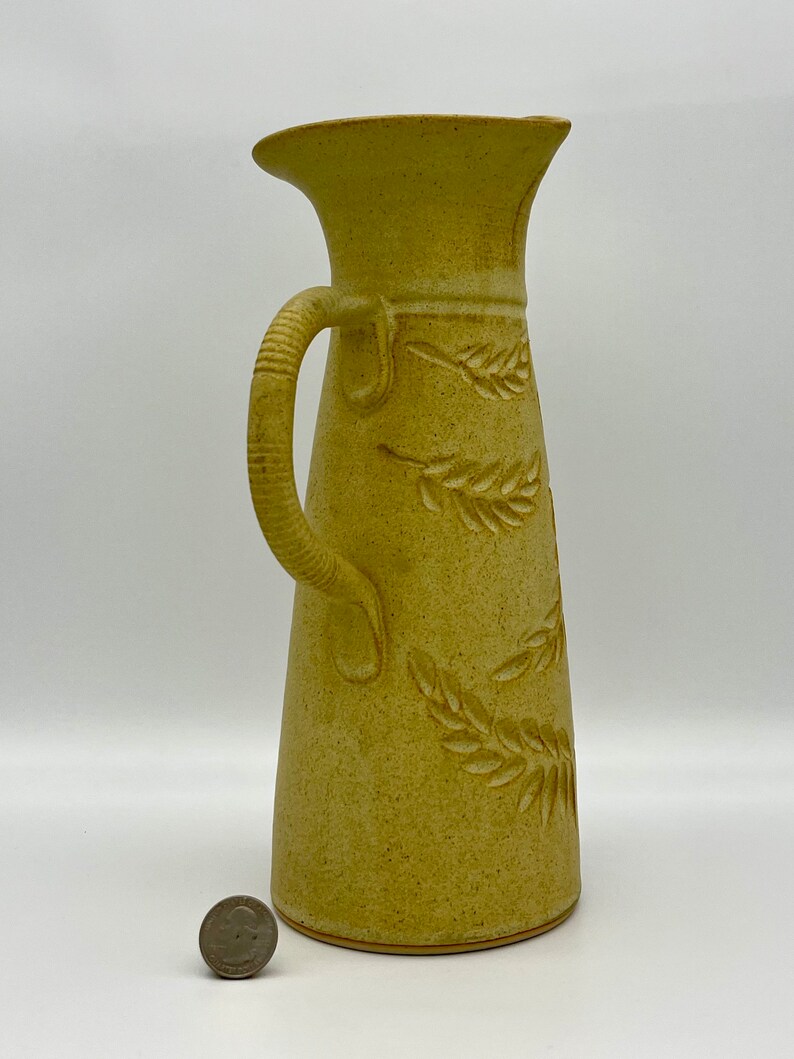 Vintage Born Polly Stoneware Pottery Pitcher Vase / Boulder Colorado ...