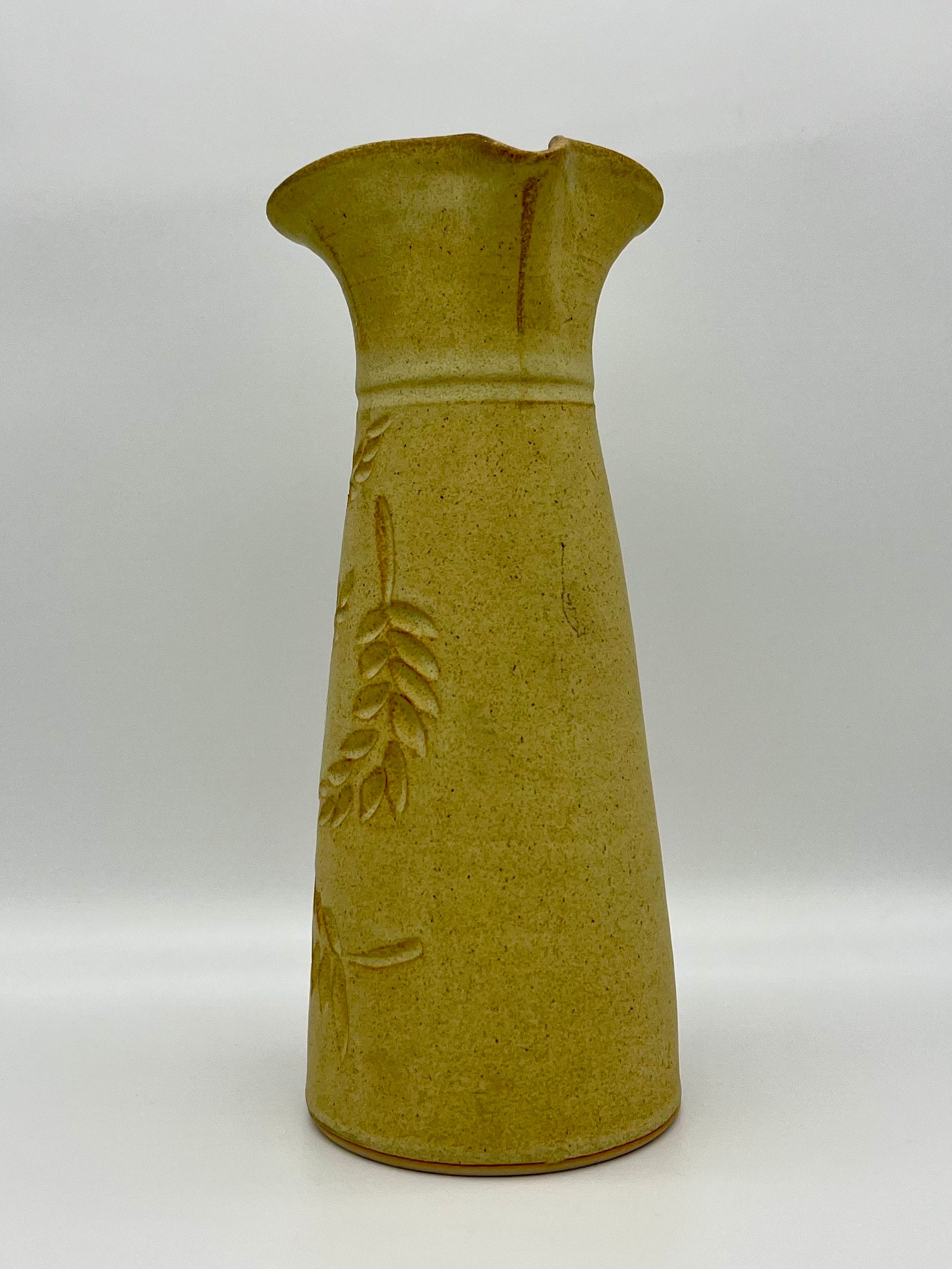 Vintage Born Polly Stoneware Pottery Pitcher Vase / Boulder Colorado ...