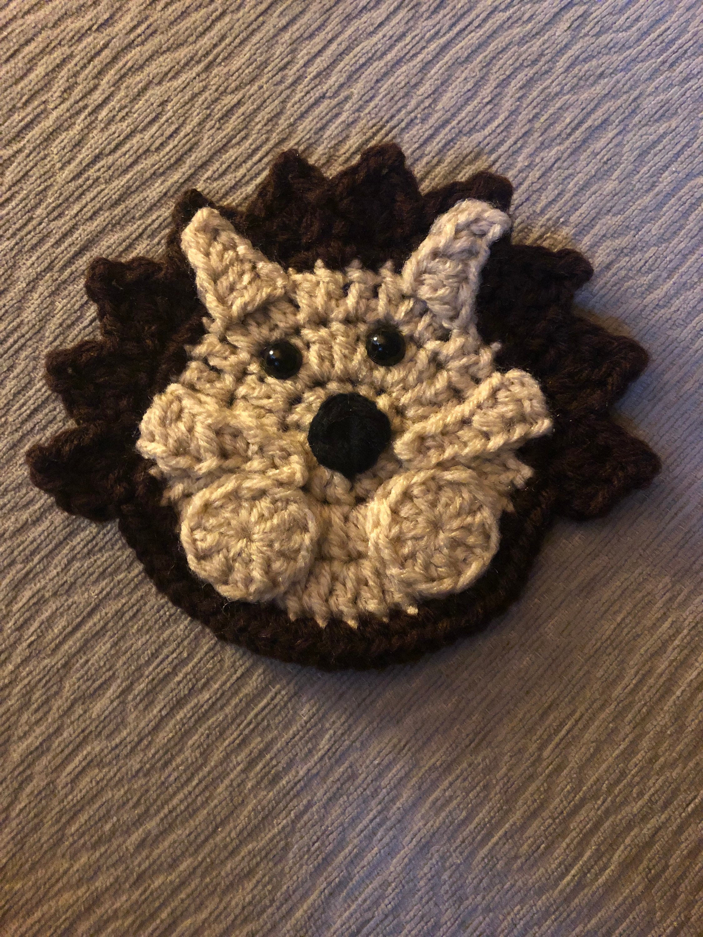 Crochet Animal Appliqués hecho a pedido comprar solo o - Etsy España