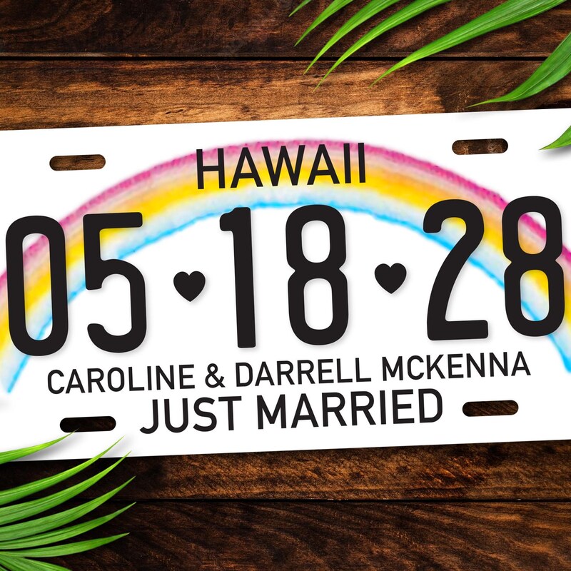 Couples Car Plates - Etsy