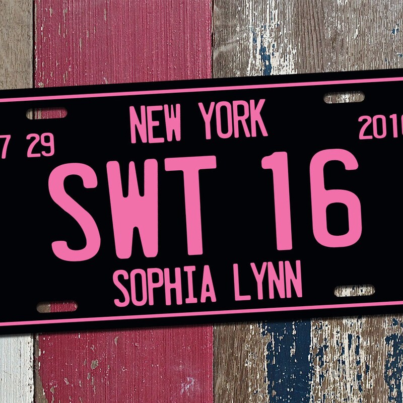 Personalized Car Tag - Etsy