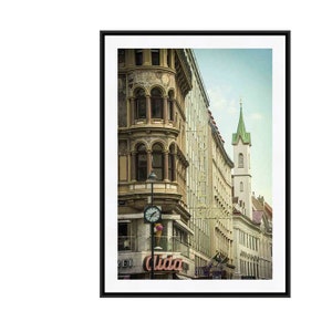 Vienna Print, Vienna Art, Vienna Wall Art, City Art, City Print ...