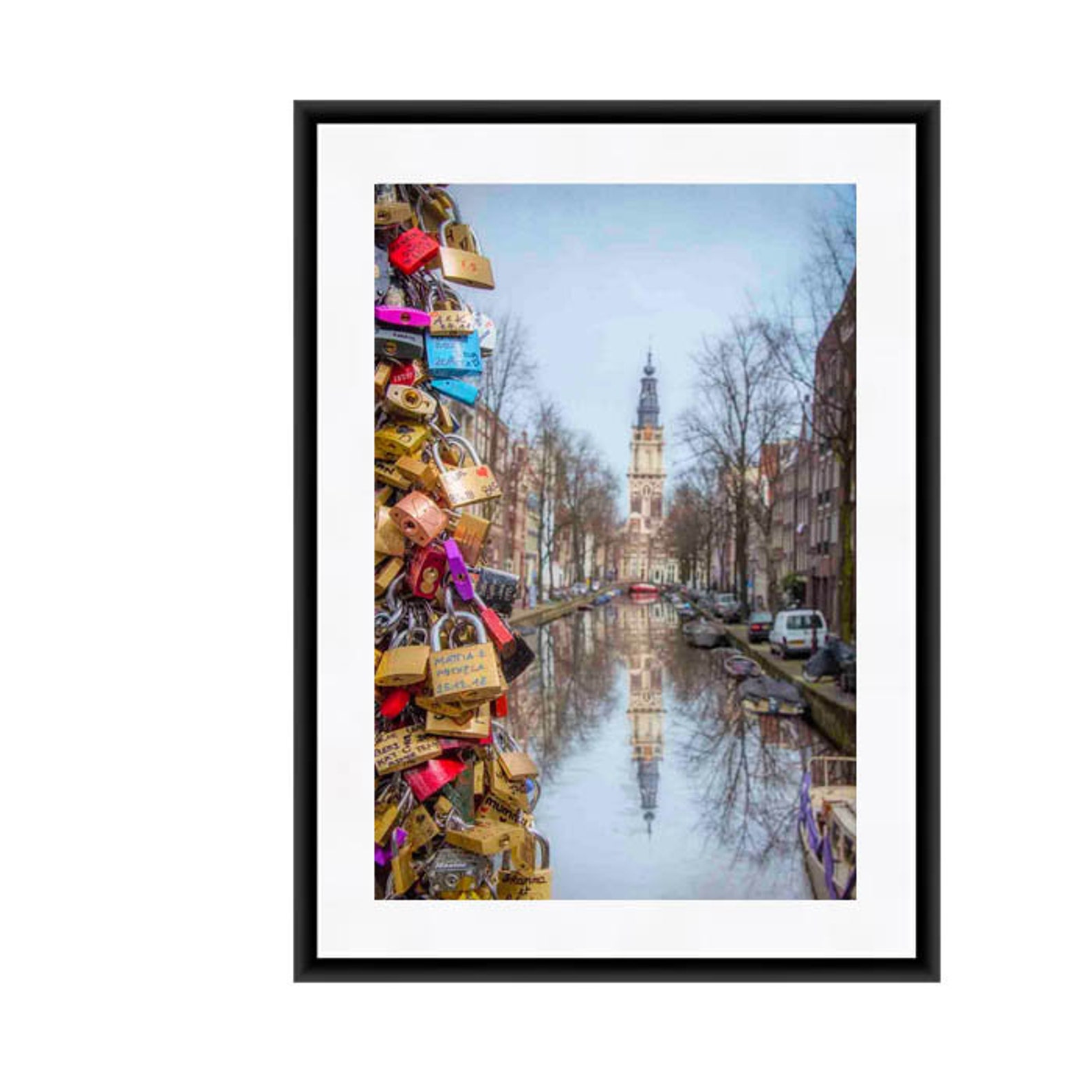 Amsterdam Print, Love Lock Bridge, Amsterdam Photography, Amsterdam ...