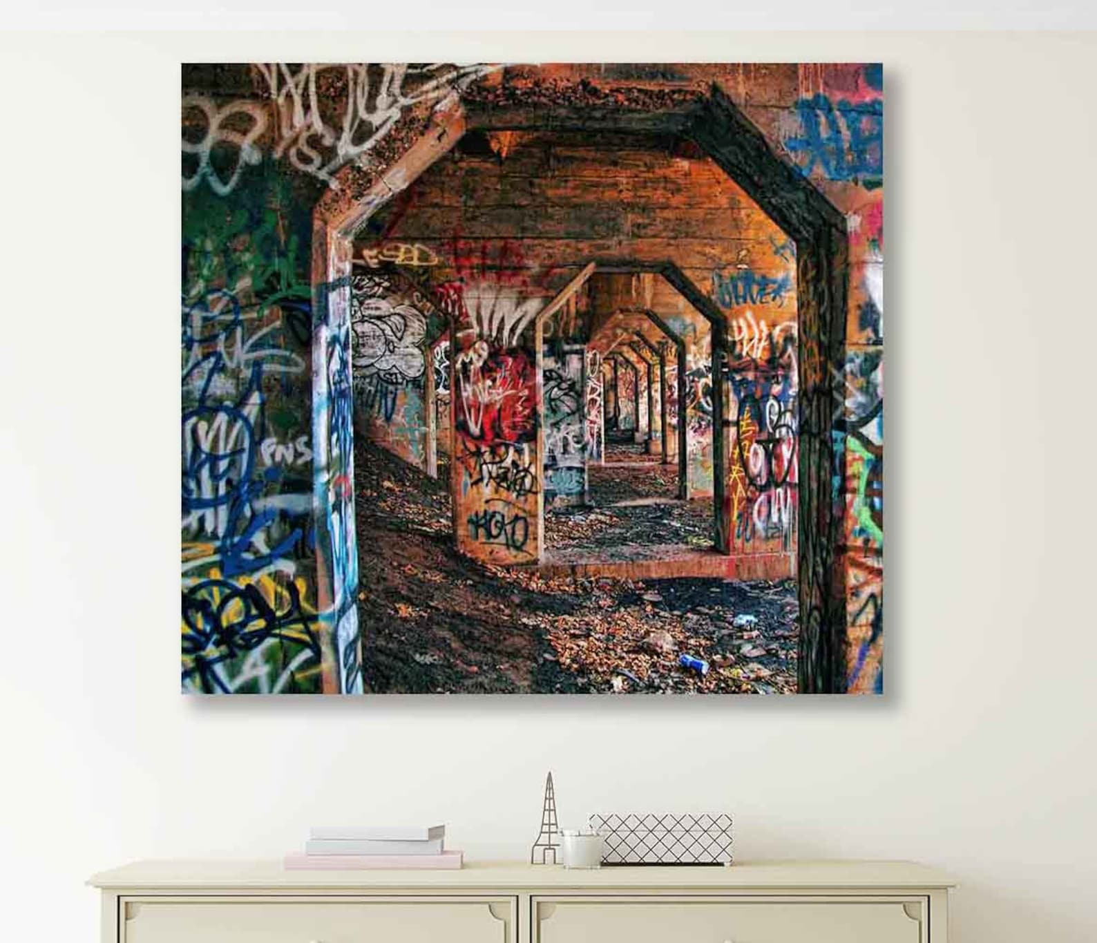 Graffiti Art Canvas Graffiti Print Graffiti Wall Art Urban | Etsy
