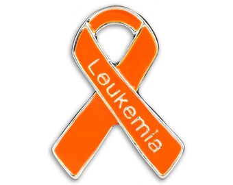Leukemia Orange Ribbon Temporary Tattoo Sticker set of 6 - Etsy