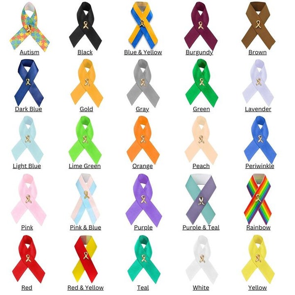 Ribbon Awareness - Etsy