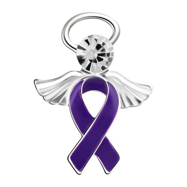 Purple Cancer Ribbon - Etsy