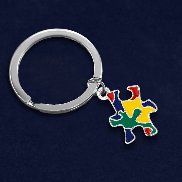 Autism Key Chain - Etsy