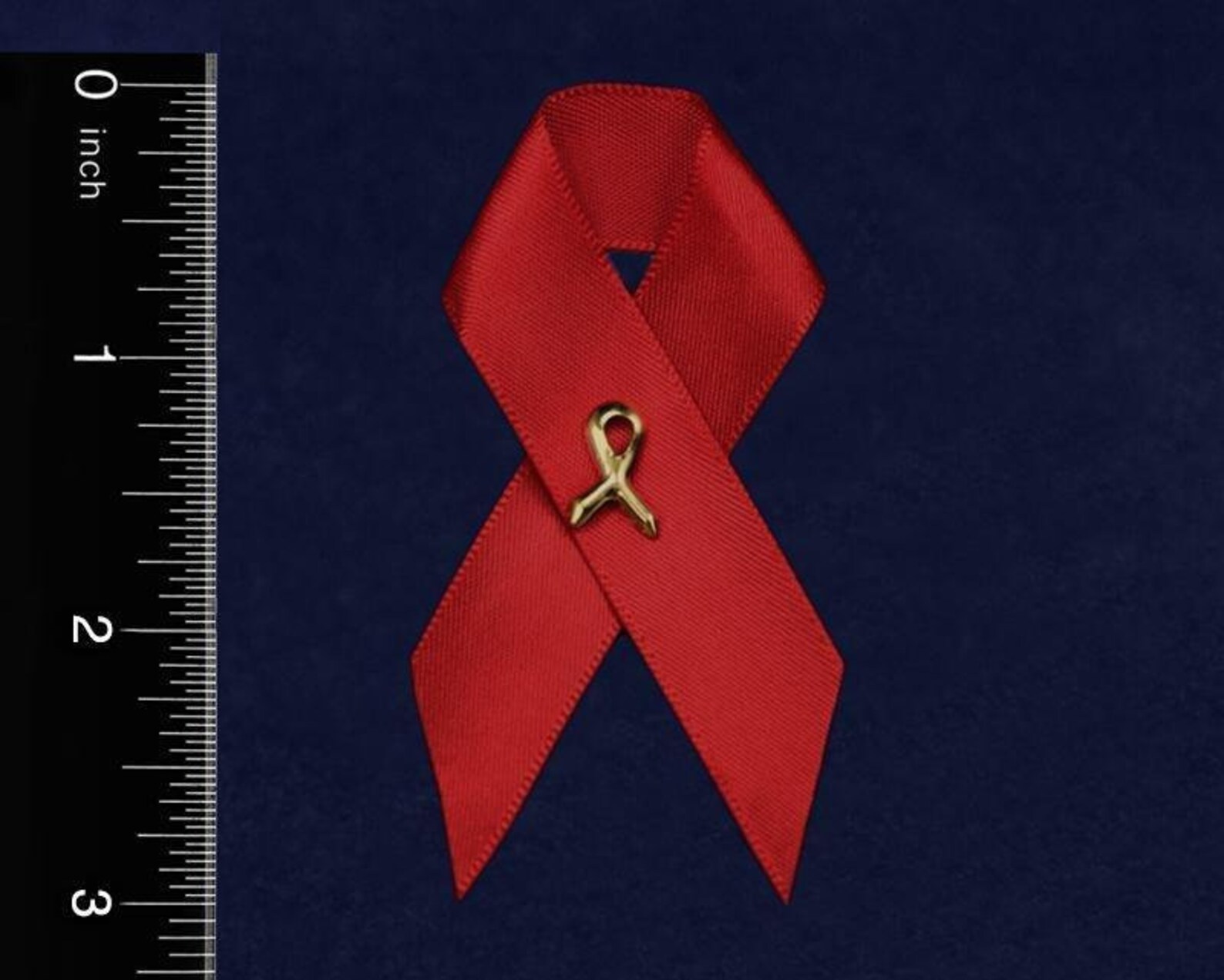 Aids Hiv Awareness Satin Ribbon Pins Etsy