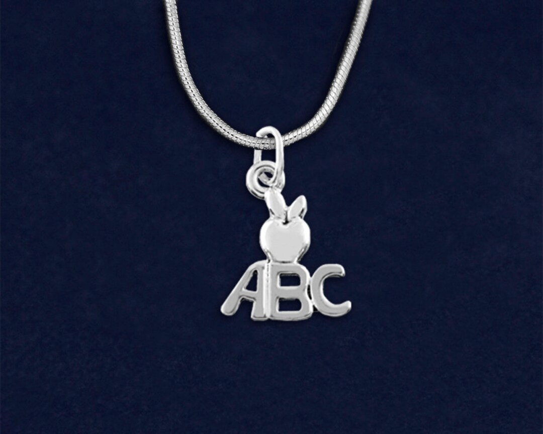 ABC Necklaces - Etsy